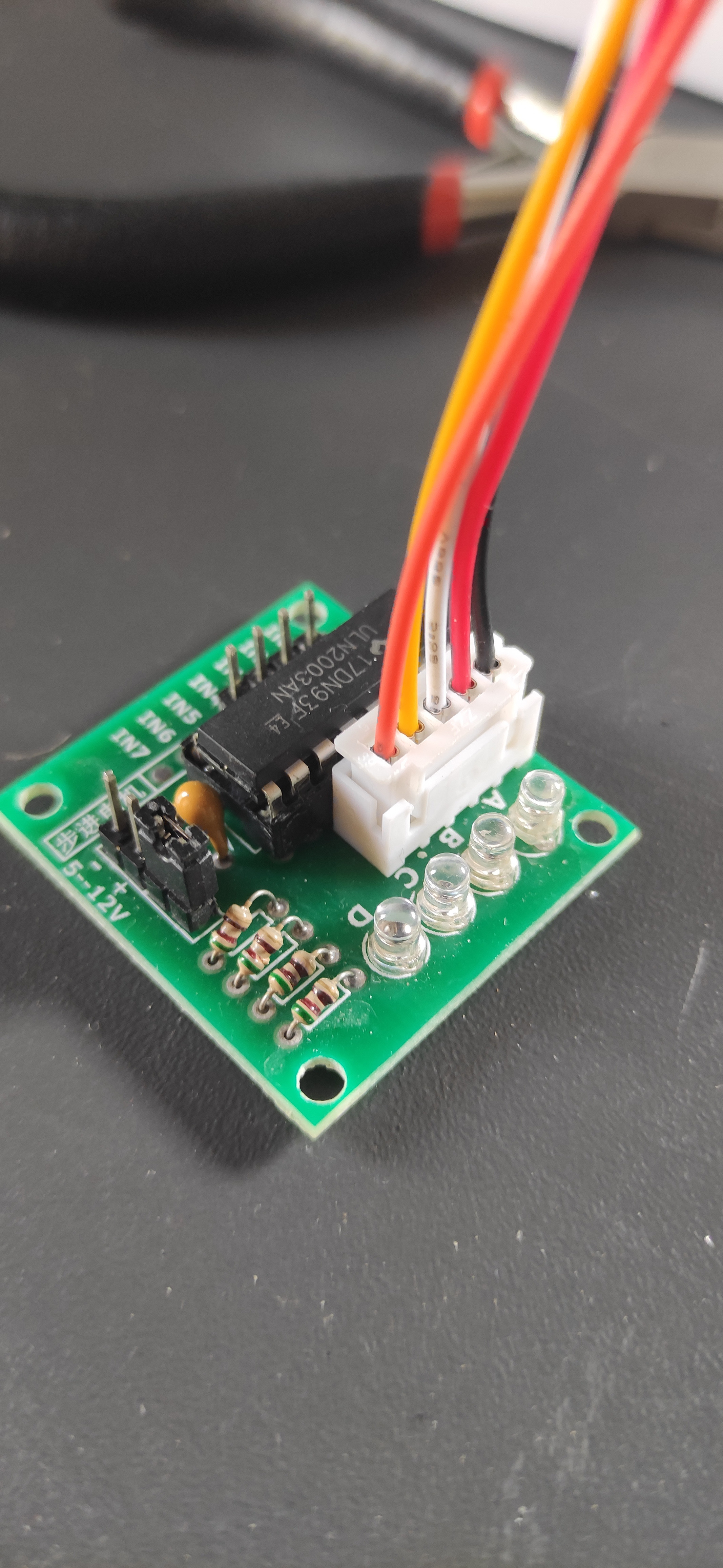Arduino, silnik krokowy, moduł sterowania 28BYJ: identyfikacja napięcia ...