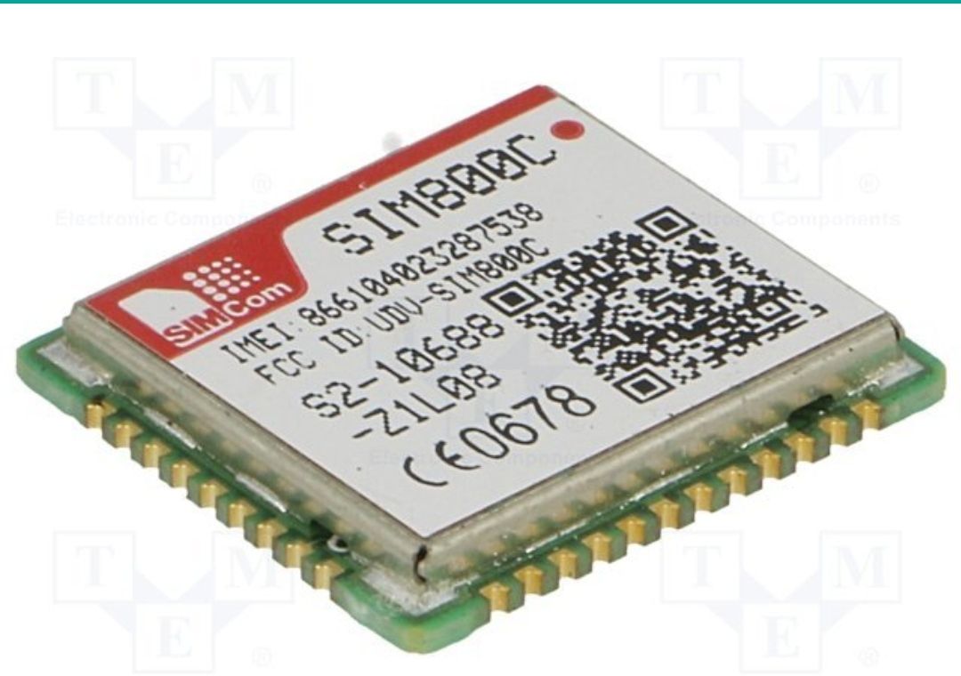 SMD alarm motocyklowy na Attiny85 z modułem Sim800C - szukam schematu