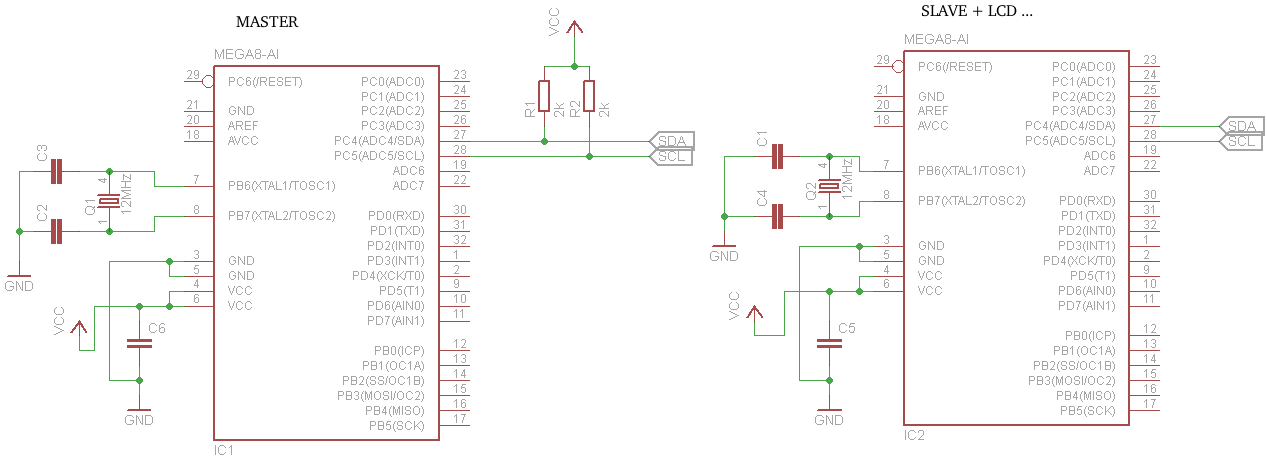 atmega8 - atmega8 atmega8 + lcd projekt inz usterka