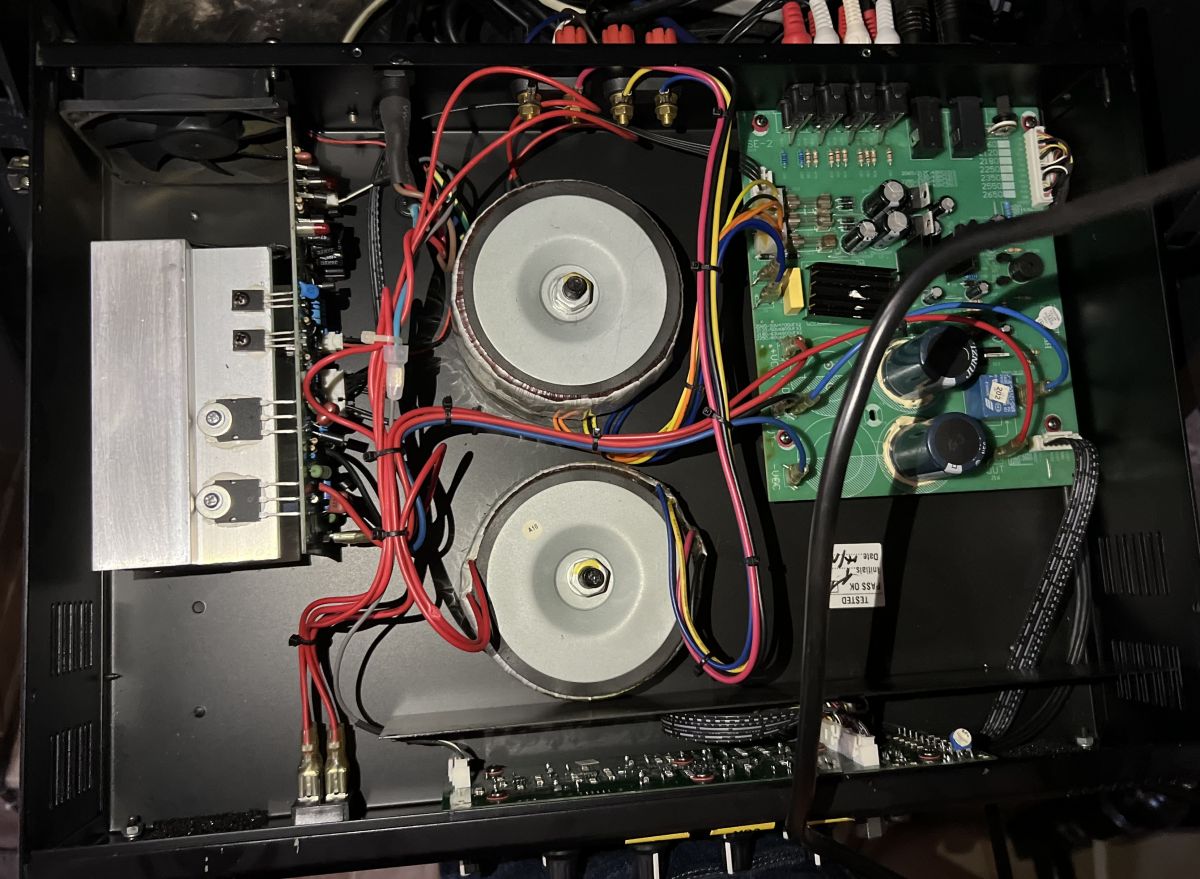Nie działa nagłośnienie w sali: Vortexion, Img Mixer, Wzmacniacz NJS401