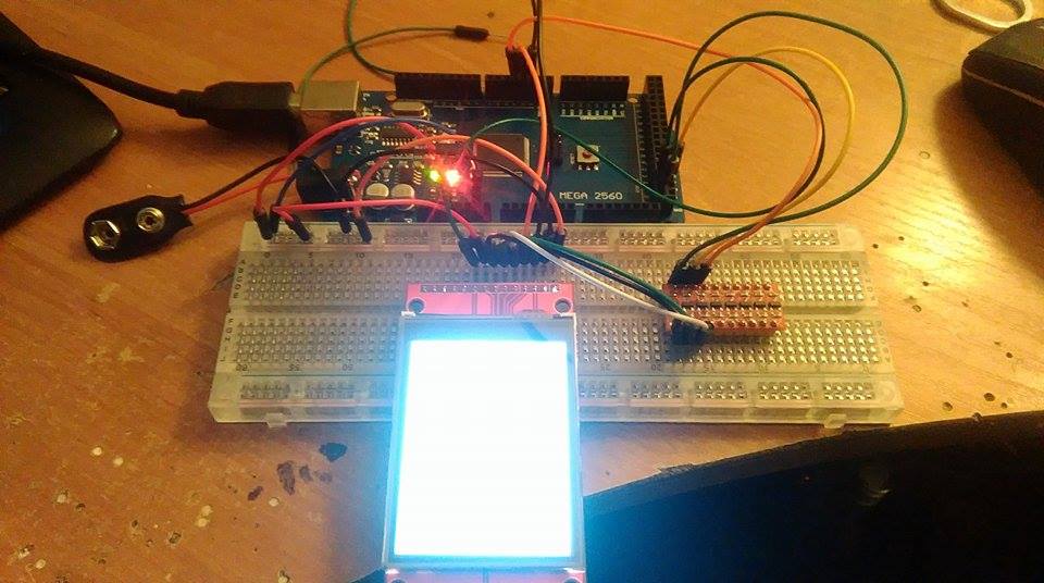 ILI9341 - Arduino Mega 2560 LCD TFT ILI9341 2.4"