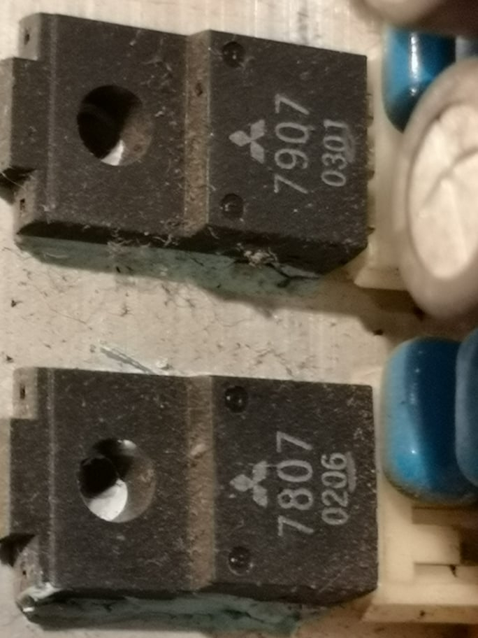 Zamienniki tranzystorów M5F7807, M5F7805, M5F7907 do wzmacniacza STK4152II