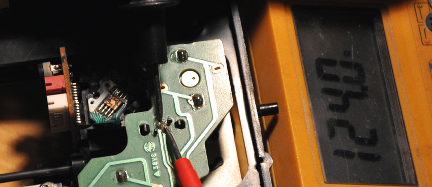 SONY KSS240A - laser (sprawny) nie ogniskuje, taśma sprawna