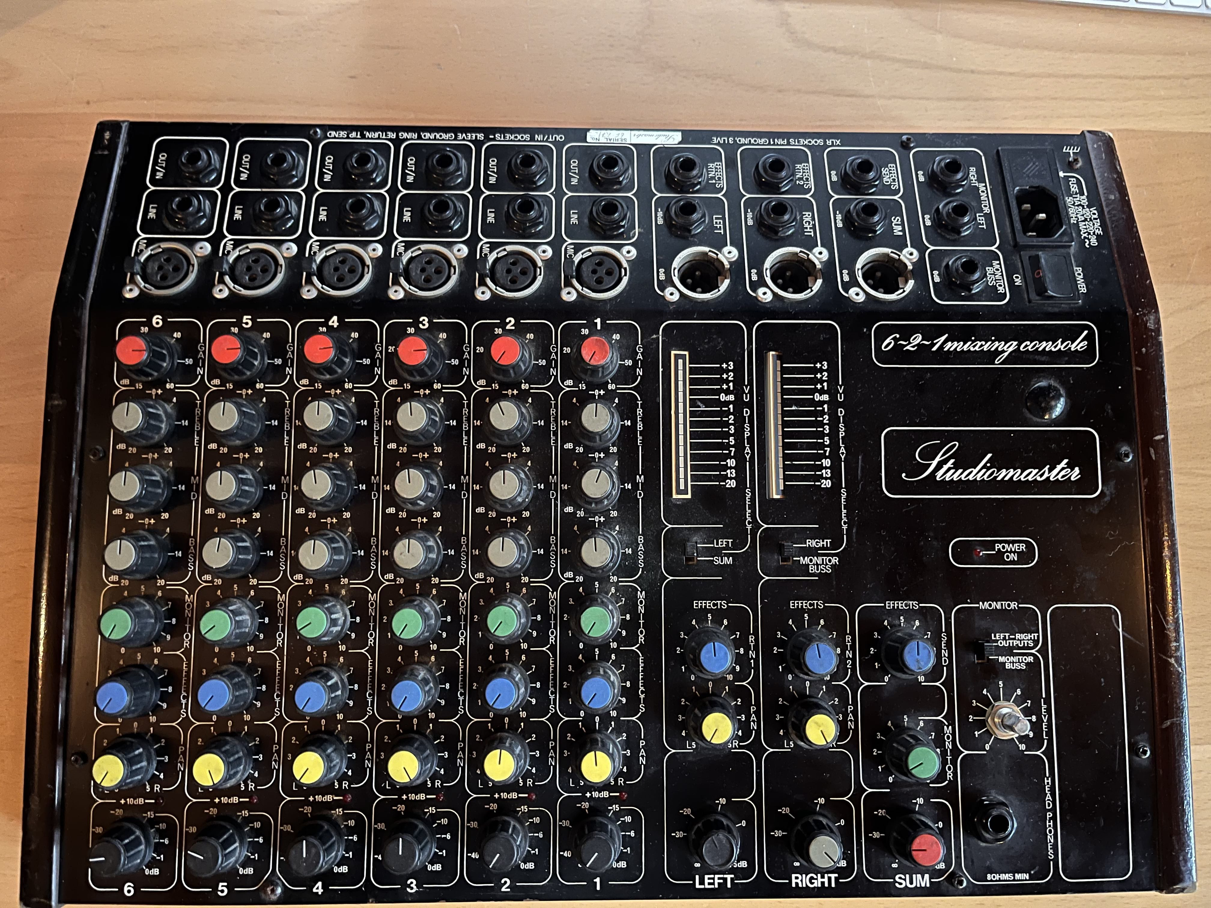 [Zlecę] Rewitalizacja mixera audio Studiomaster 6-2-1 lat 70. - szukam ...