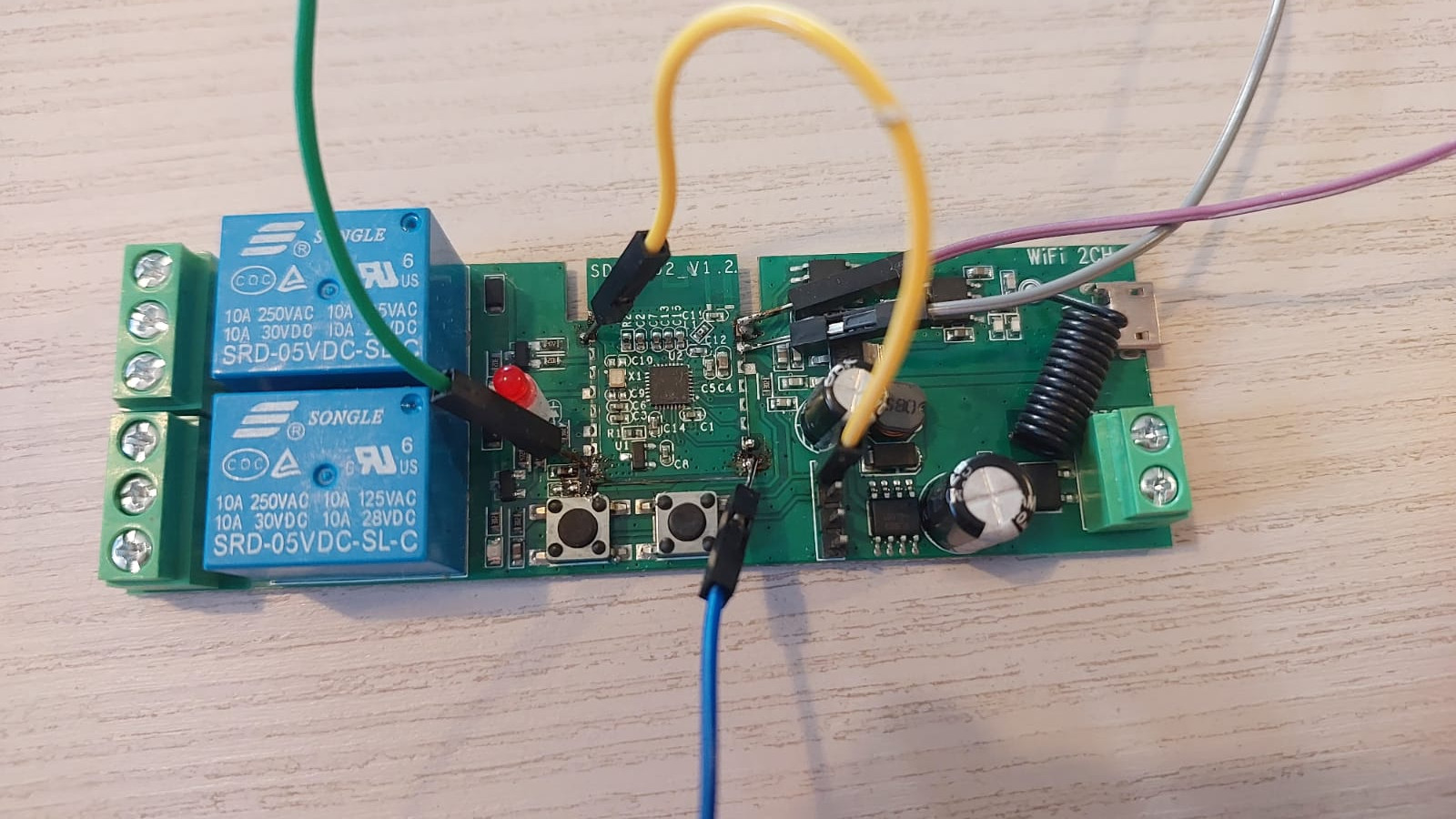 Info on BL602 Module SDV-002_V1.2 from Aliexpress 3-Gang Switch, Pin Compatibility & GPIOs - 2