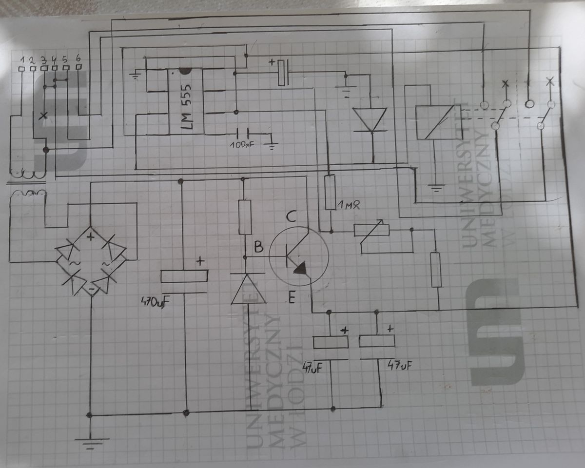Pomoc w zrozumieniu starego układu zarządzania wentylatorem łazienkowym?