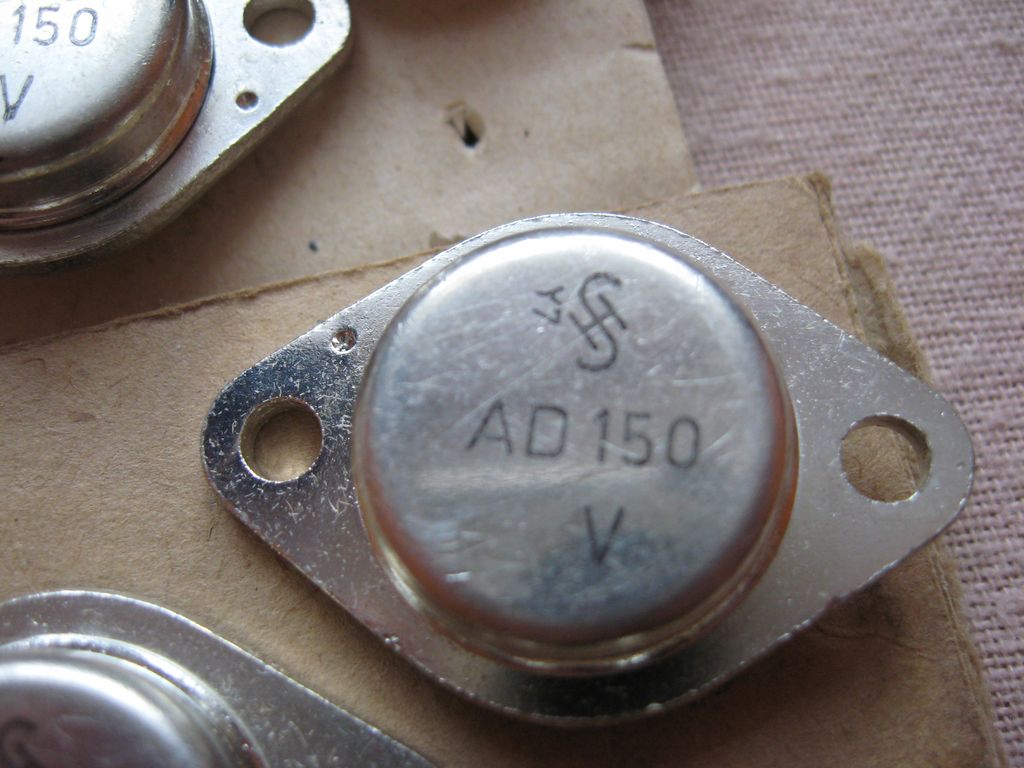 [Sprzedam] Tranzystory AD150 6 szt - elektroda.pl