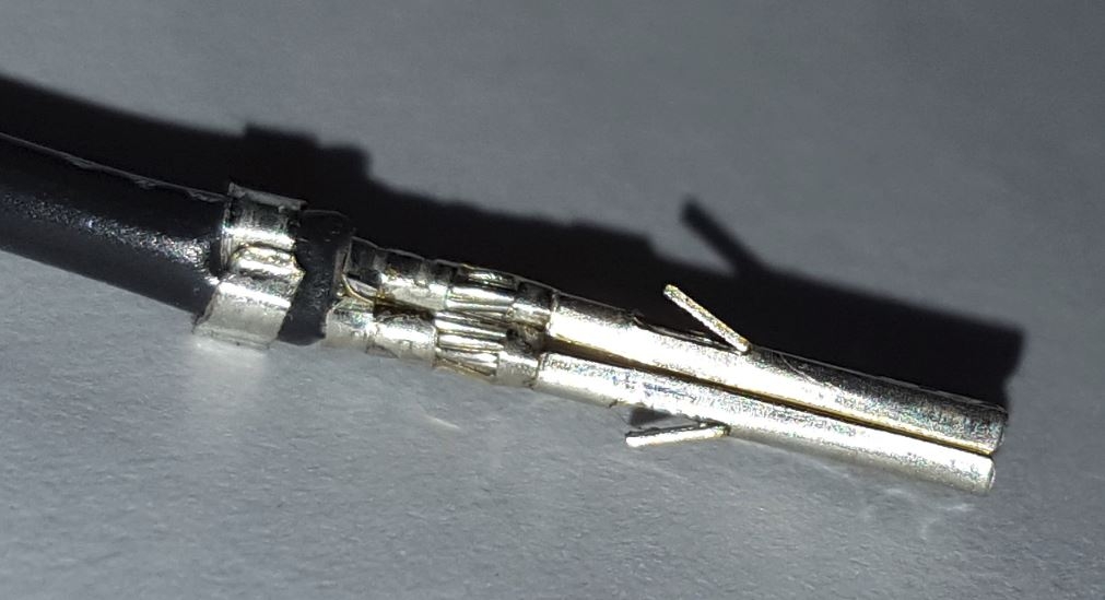 Proszę o ocenę mojego zaciśniętego pin-a D-Sub. - elektroda.pl