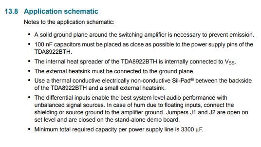 Wnętrze Sounddock Bose (Digital Music System) [TDA8922]