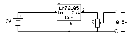 Jak zbudować prosty zadajnik napięcia 0-5V do czujnika LM355?