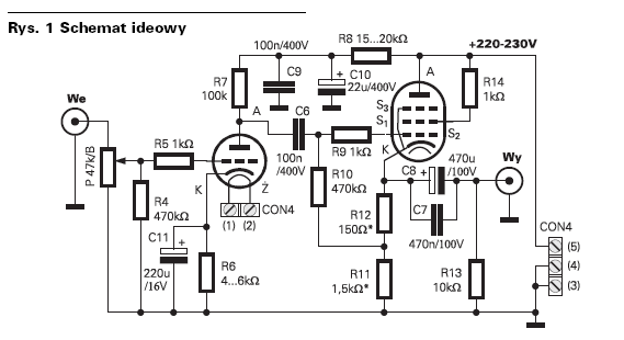 Słuchawkowy wzmacniacz lampowy na PCL86 - Kilka pytań.