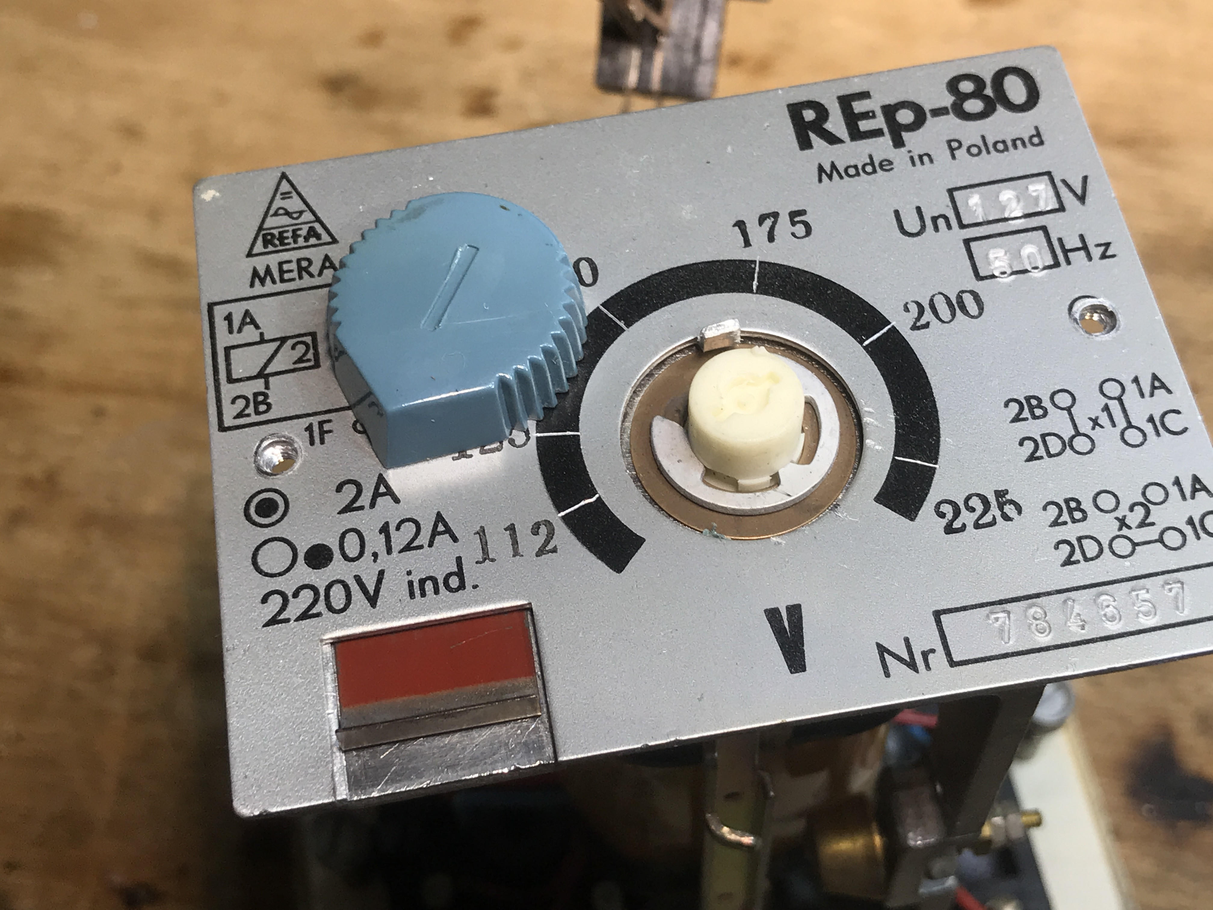 Zabezpieczenie podnapięciowe REp-80 Made In Poland, przekaźnik ...