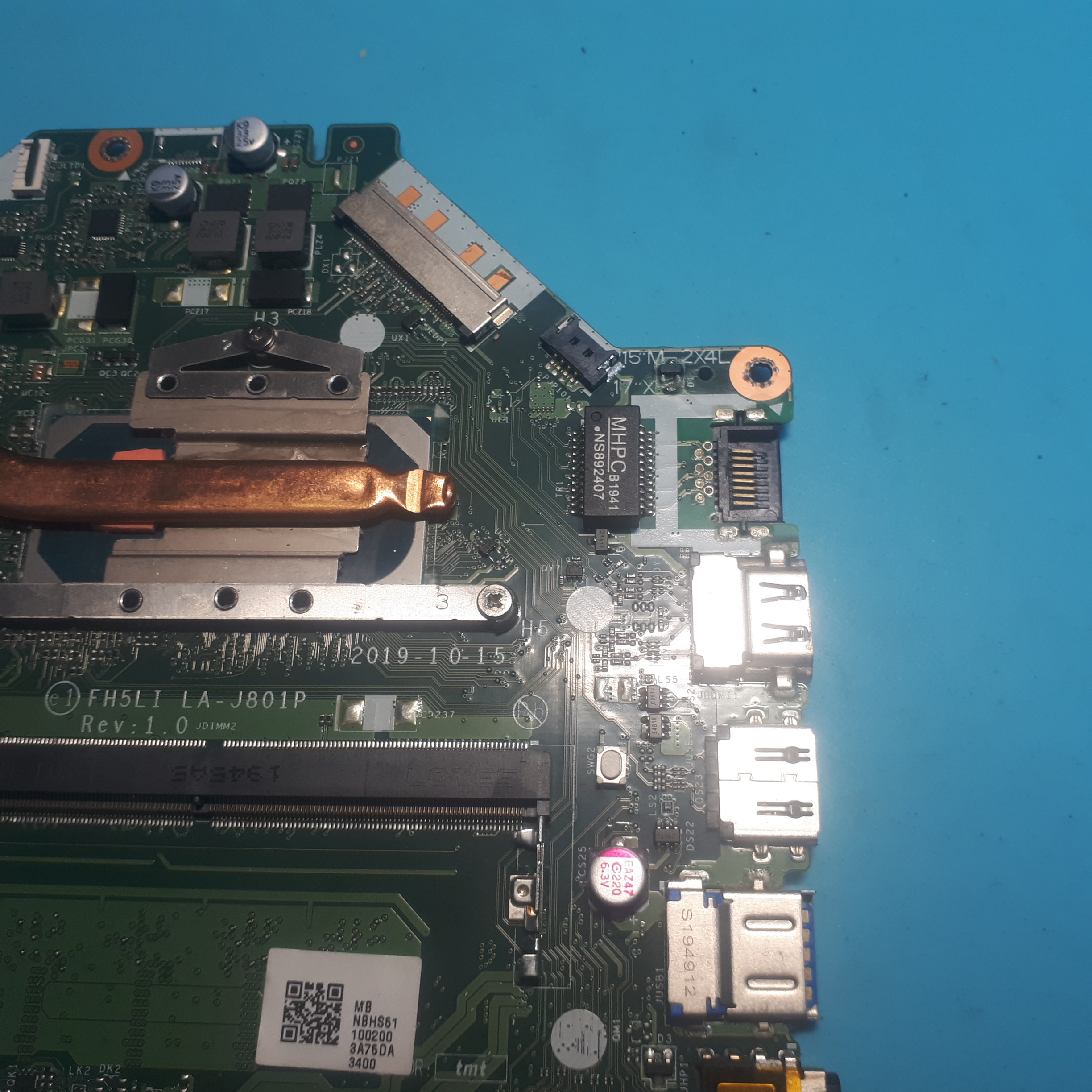 Identyfikacja i zakup układu SMD L5B dla laptopa Acer Aspire A315-56 ...