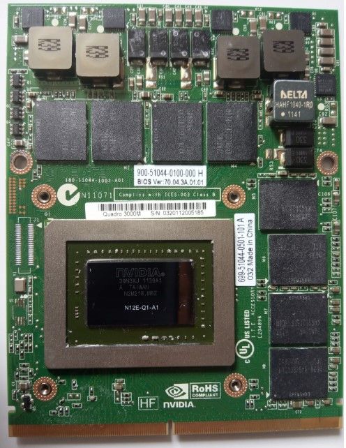 HP EliteBook 8760W - zbyt wysoka temperatura GPU VRM