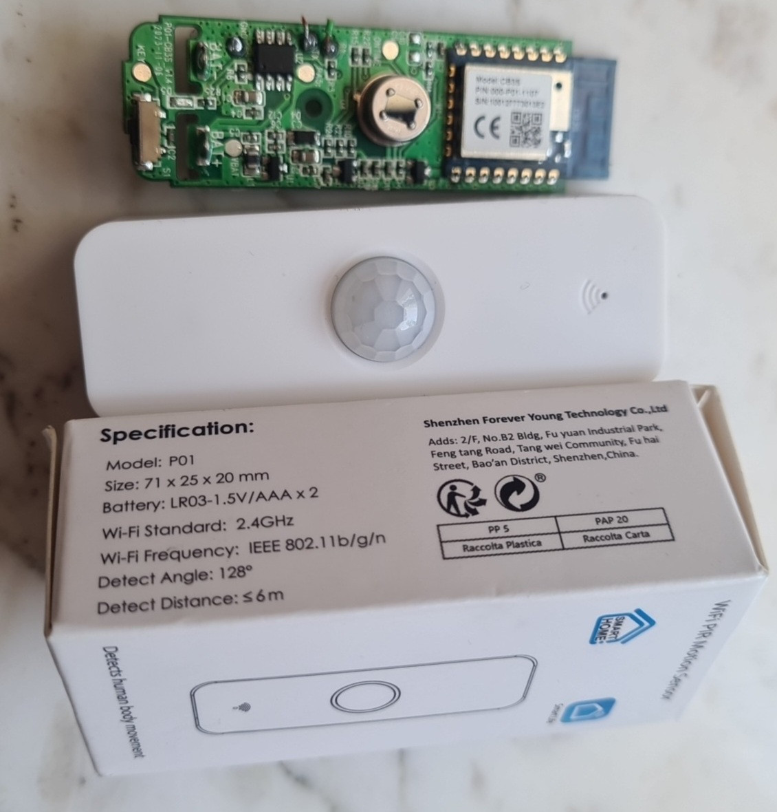 [BK7231N] OpenBeken - Jak zmienić funkcję Tuya WiFi Smart PIR z Control ...