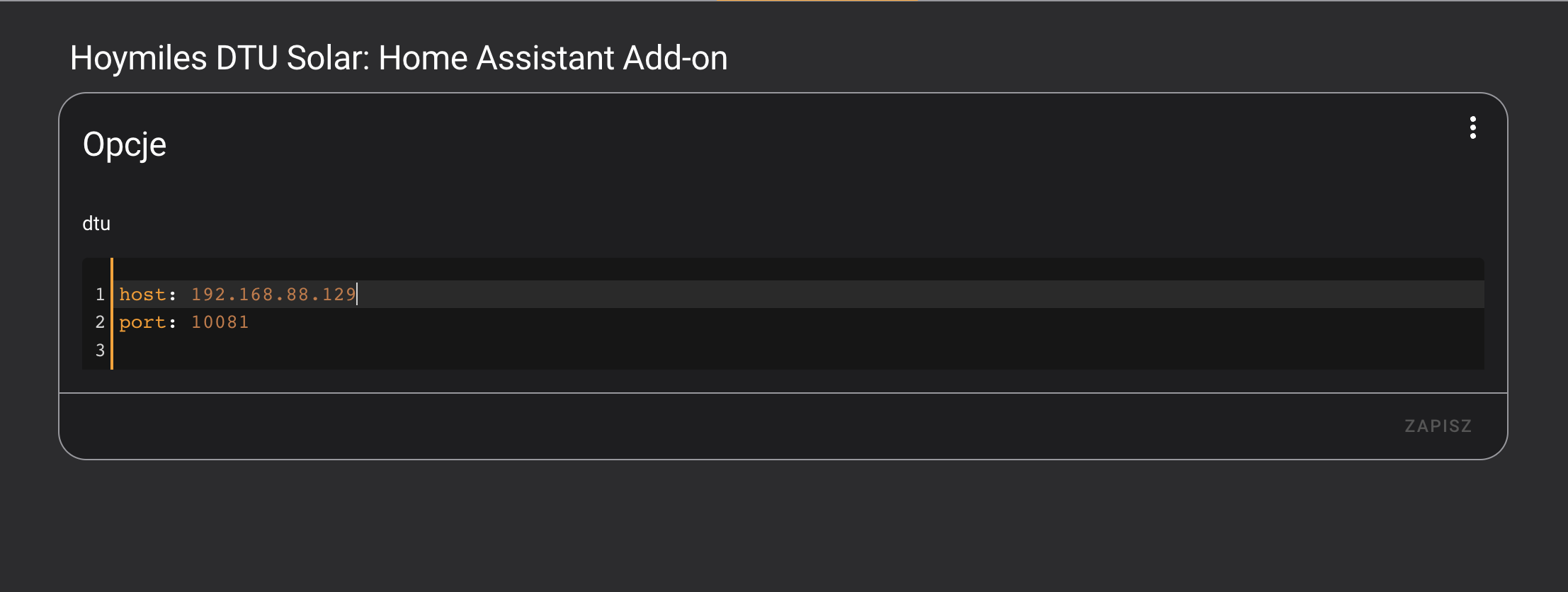 Odczyt danych z Hoymiles DTU-PRO RS485 Sunspec Modbus za pomocą ...