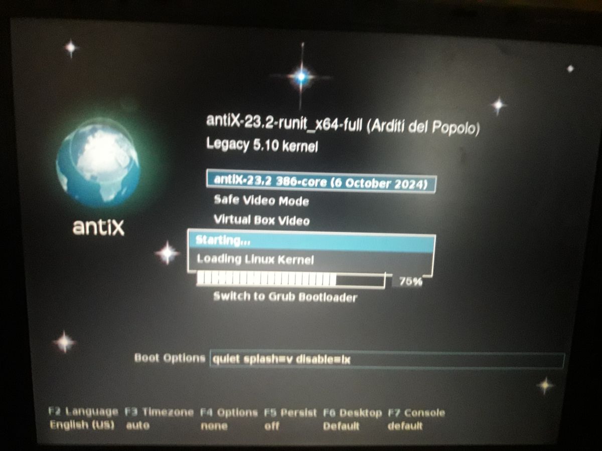 Błąd aufs/overlayfs przy instalacji Linux AntiX-23.2 na HP nx6110 - jak go naprawić?