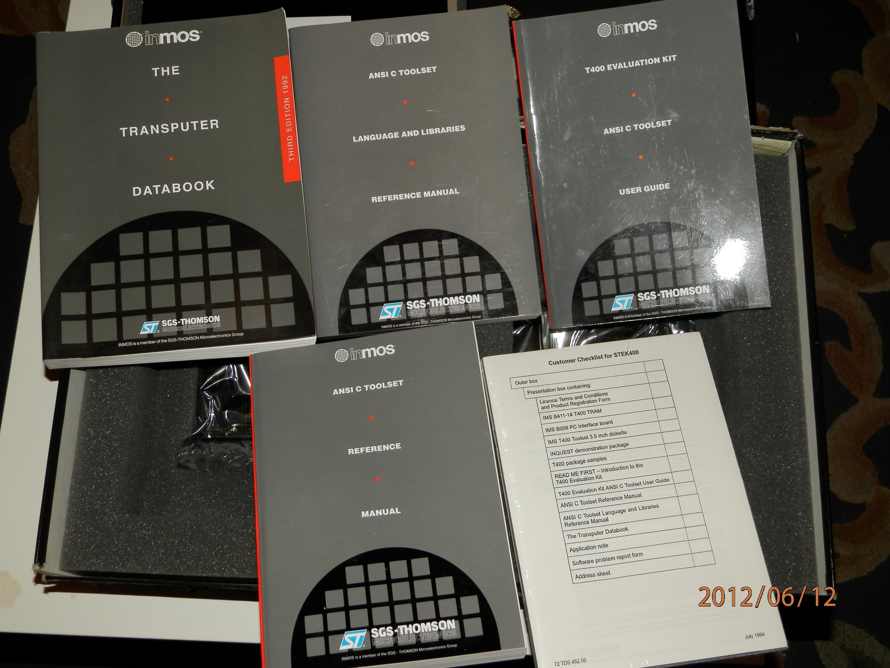 [Sprzedam] Transputer INMOS wraz z całym zestawem.