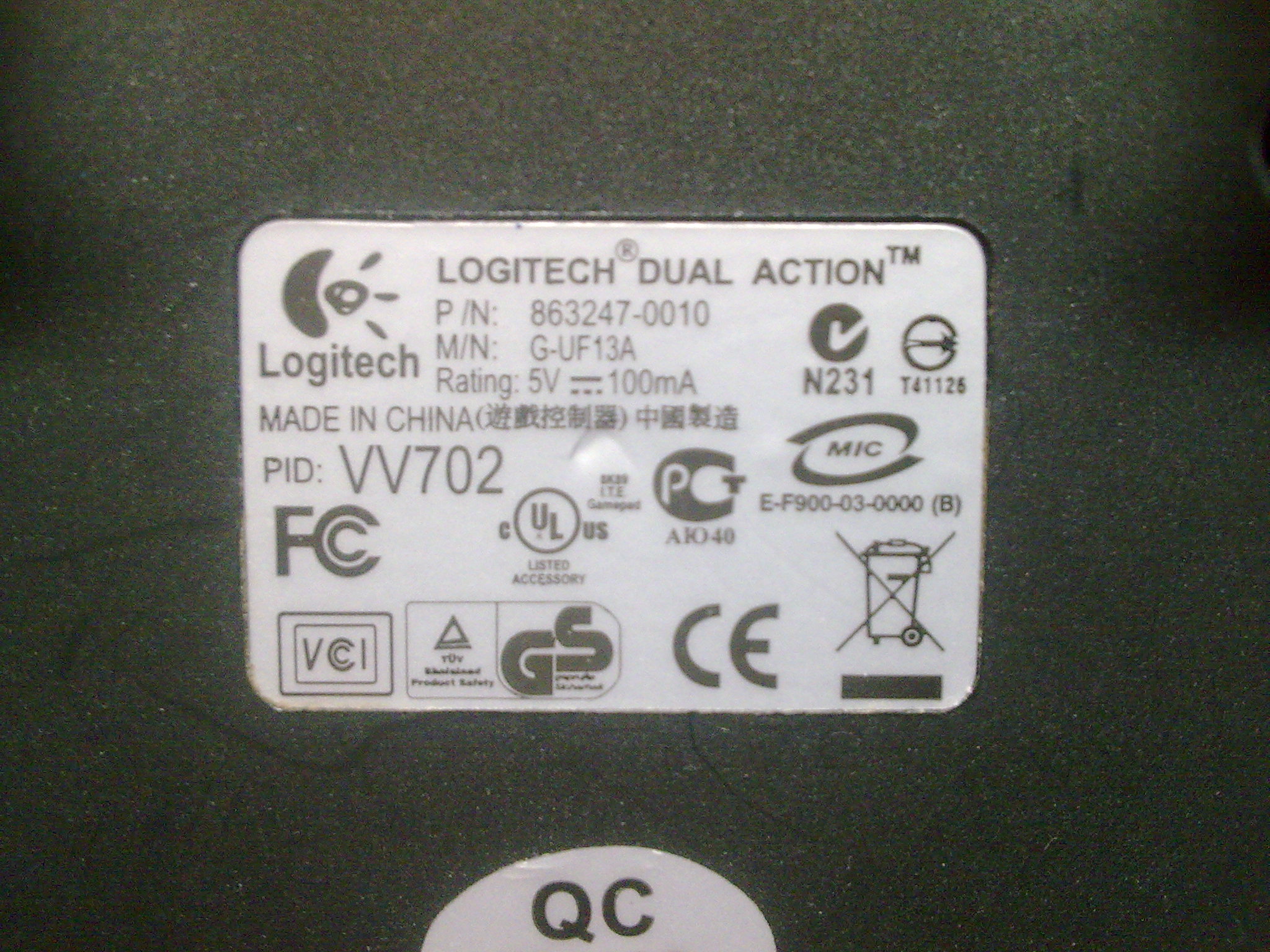 [Sprzedam] Pad Logitech Dual Action - elektroda.pl
