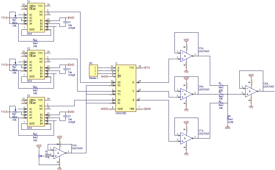 Jak zrealizować układ generatorów sinusoidalnych z wzmacniaczem sumującym?