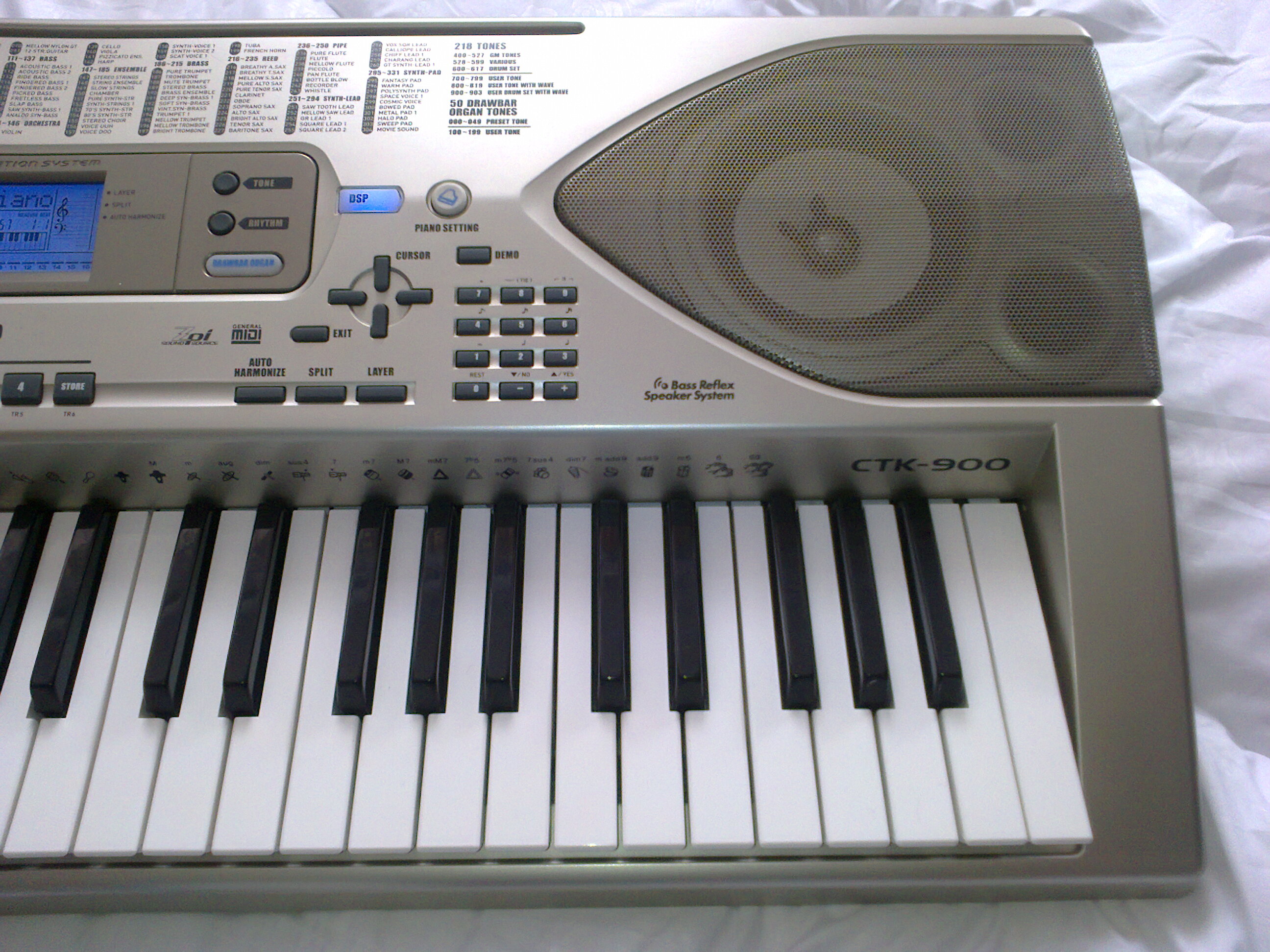 [Sprzedam] Keyboard Casio CTK 900 bdb stan z zasilaczem