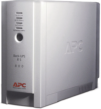 APC Back-UPS 800VA - Iskry przy transformatorze i dioda overload