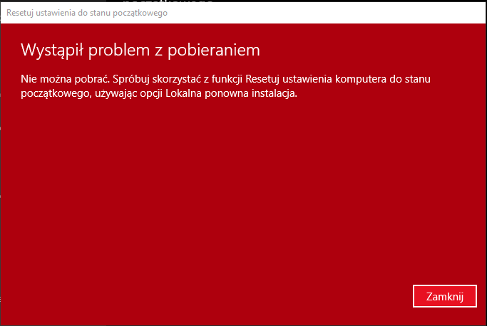 Brak dostępu do internetu (Ethernet), lecz sieć działa