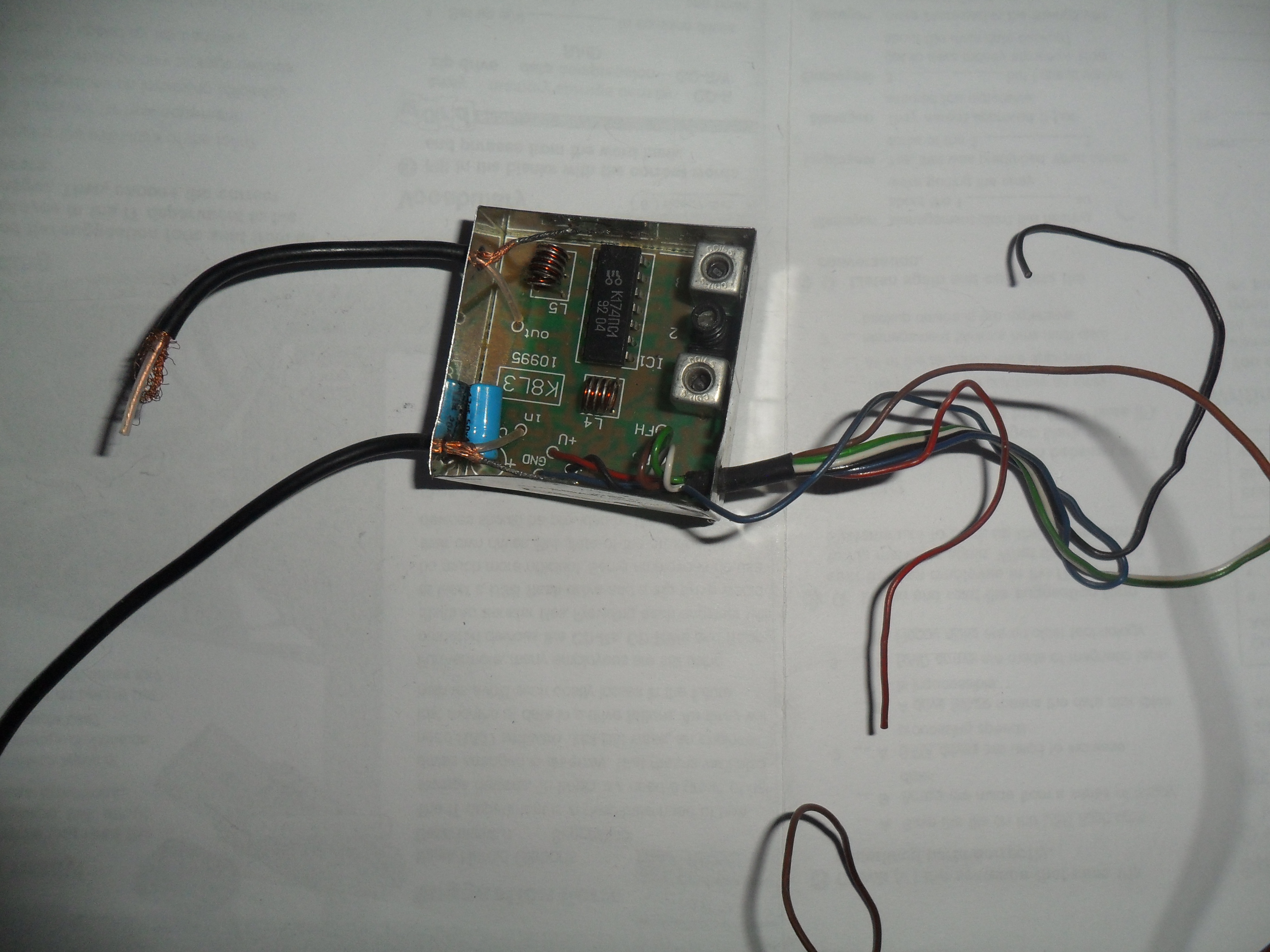 Układ na K174PS1 - identyfikacja i datasheet? - elektroda.pl