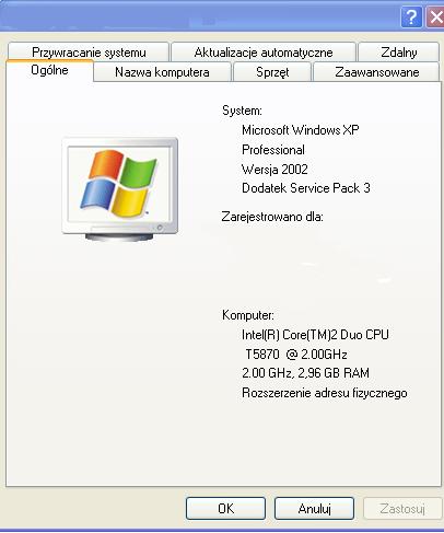 Windows XP 32-bit widzi tylko 2,5 GB RAM zamiast 3 GB – ograniczenia ...