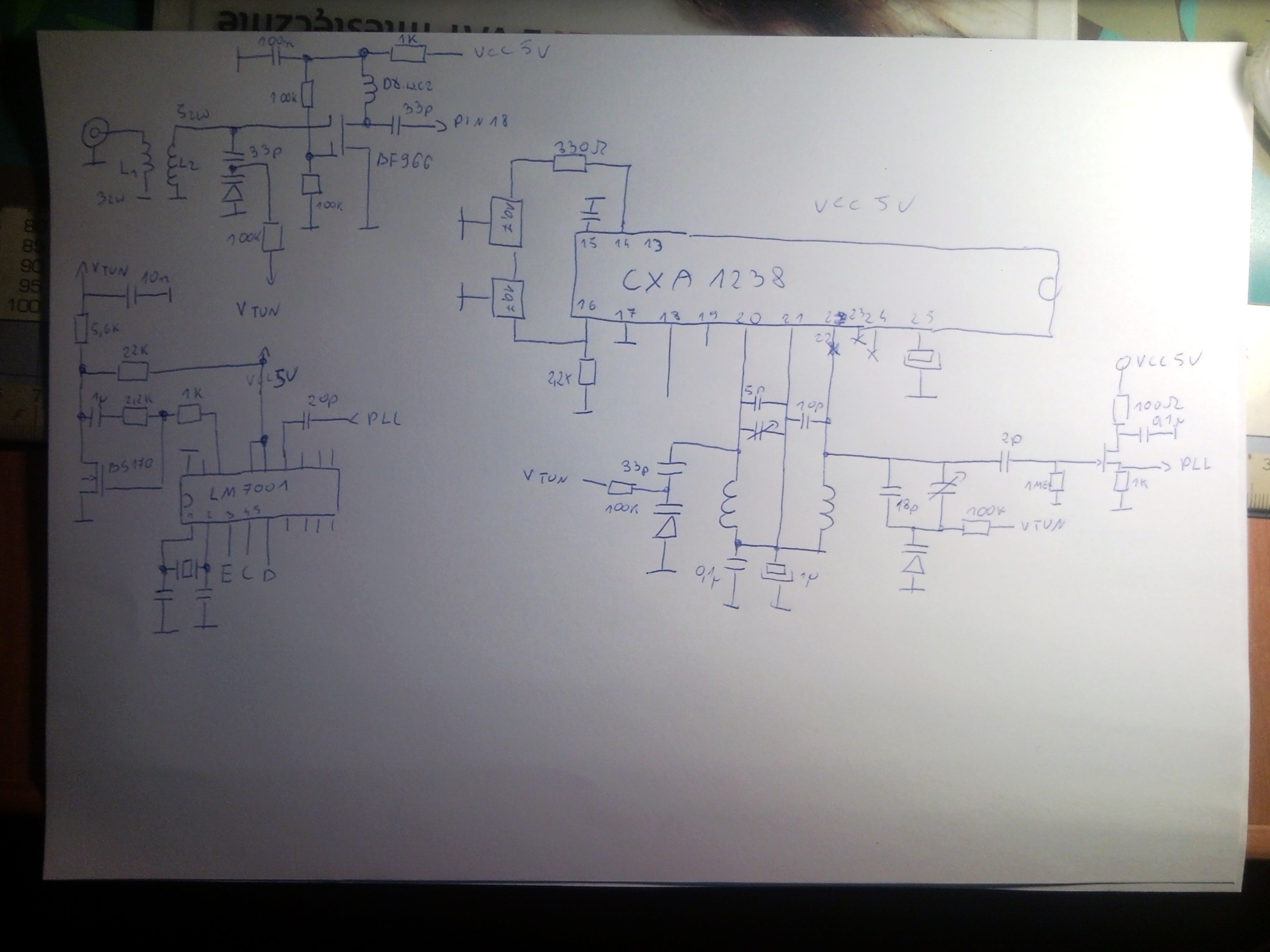 Jak zbudować tuner FM z CXA1238S i LM7001? Wybór obwodu wejściowego LC