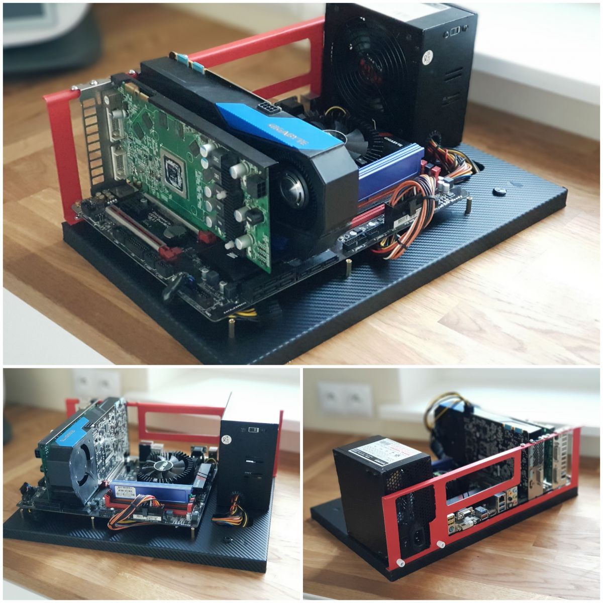 [Aktualizacja] Otwarta obudowa PC - nowe modele, test bench , szafa ...