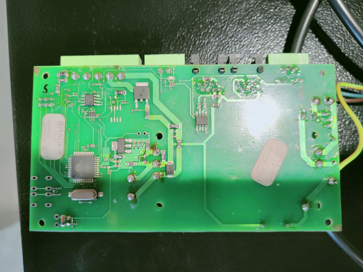 Awaria modułu Brager OPS sonda lambda w piecu Heiztechnik ONE 11kw ...