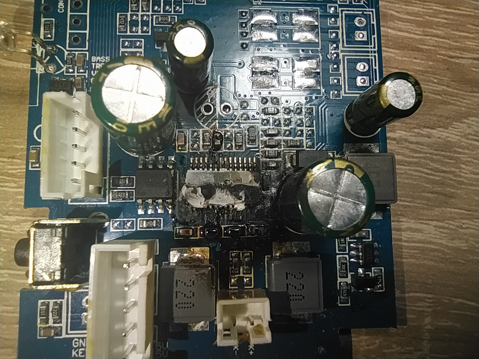 Identyfikacja spalonego elementu - Sackit Boomit 60700