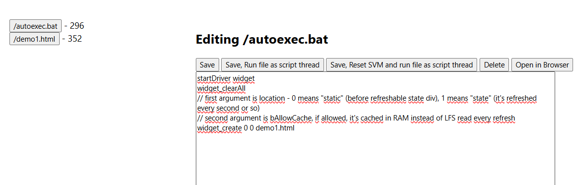 random idea, scriptable HTML elements for OBK page - widgets/widget driver - for custom channels?