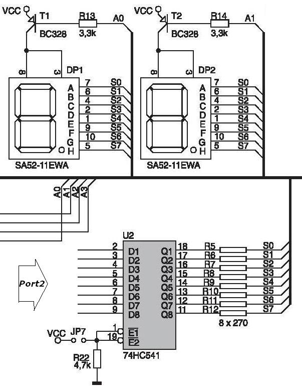 Jak działa układ 74HC541 w zestawie ZL1MCS51 dla mikrokontrolerów '51?