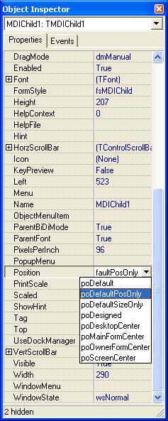 Delphi - Przełączanie zmaksymalizowanych okien MDI