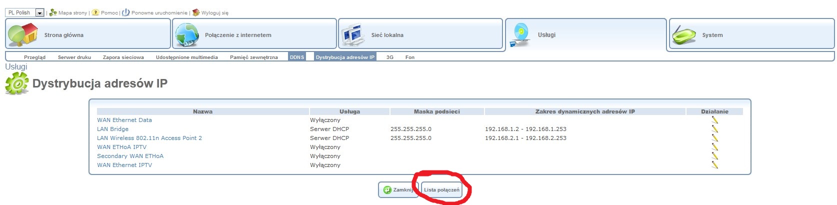 Netia Spot(router) + Scientific Atlanta 2100(modem) + Linux Mint 17(server)