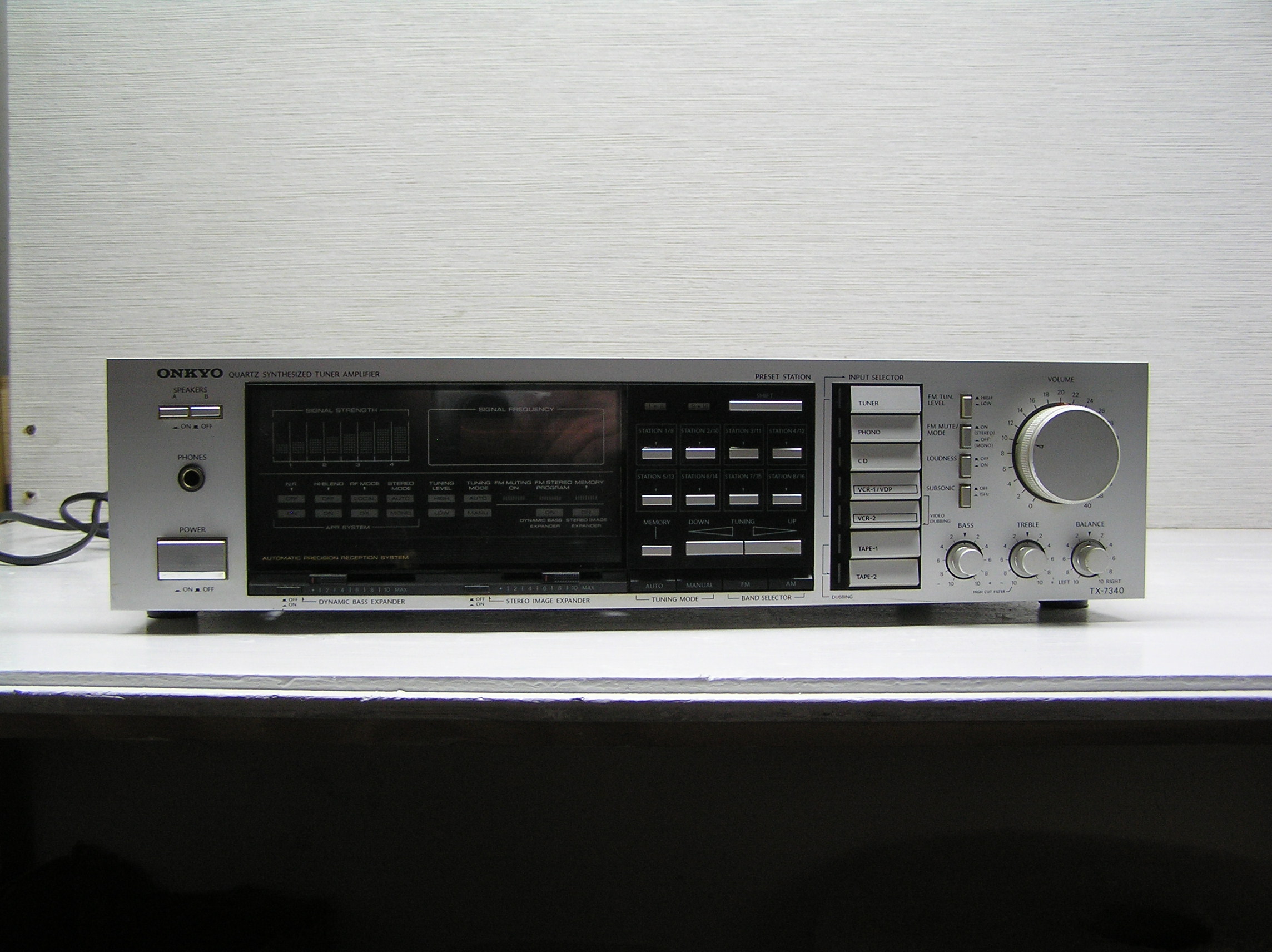 Onkyo TX-7340 – brak dźwięku, grzejące się rezystory w końcówce mocy ...