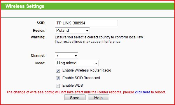 Konfiguracja TPLink WR340G jako Access Point z modemem Thomson U ...