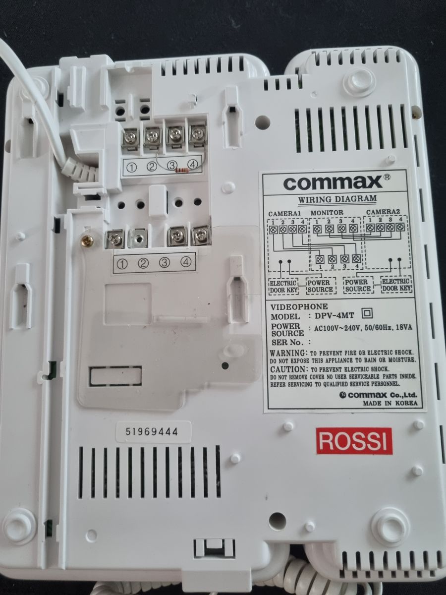 [Rozwiązano] Podłączenie modelu Commax DPV-4MT do systemu z Kocom DP-203HA - wymiana i ...