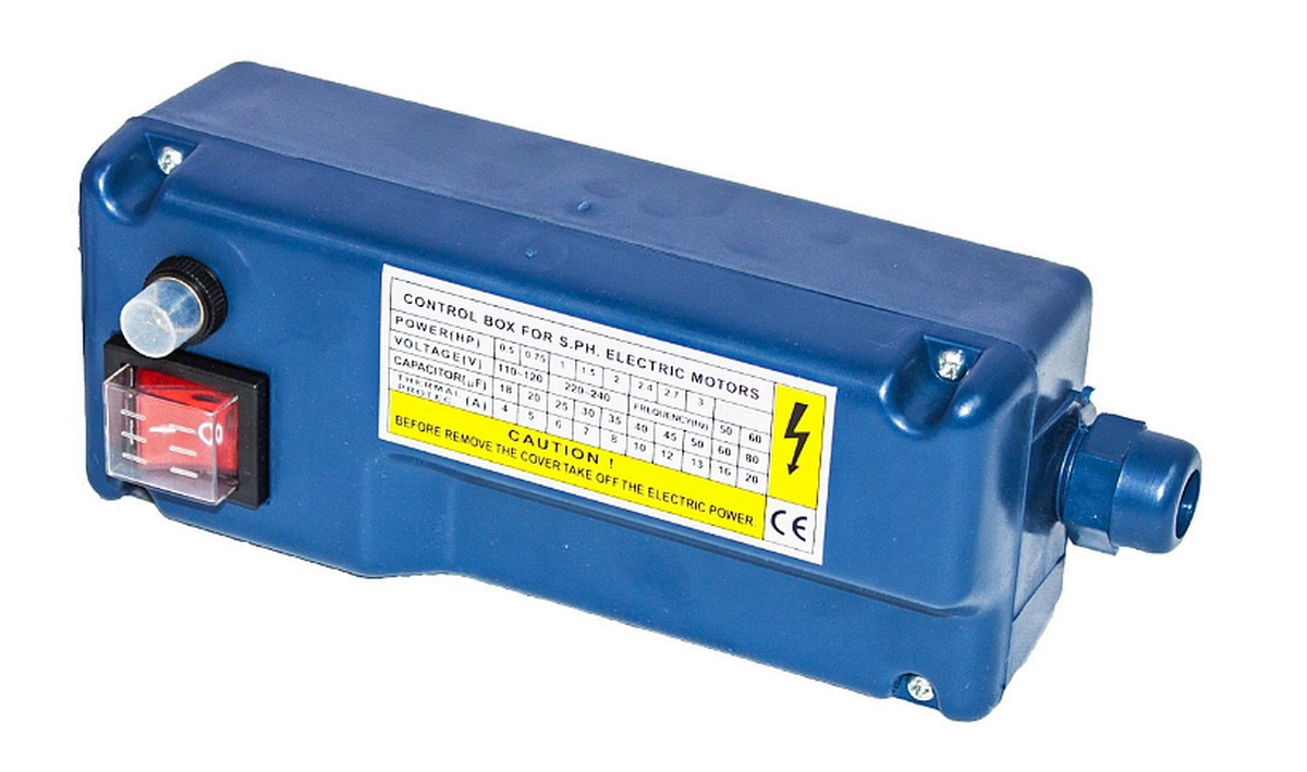 Pompa Omnigena SKA 100 buczy, działa po ruszeniu wirnika - kondensator? Jak wymienić?