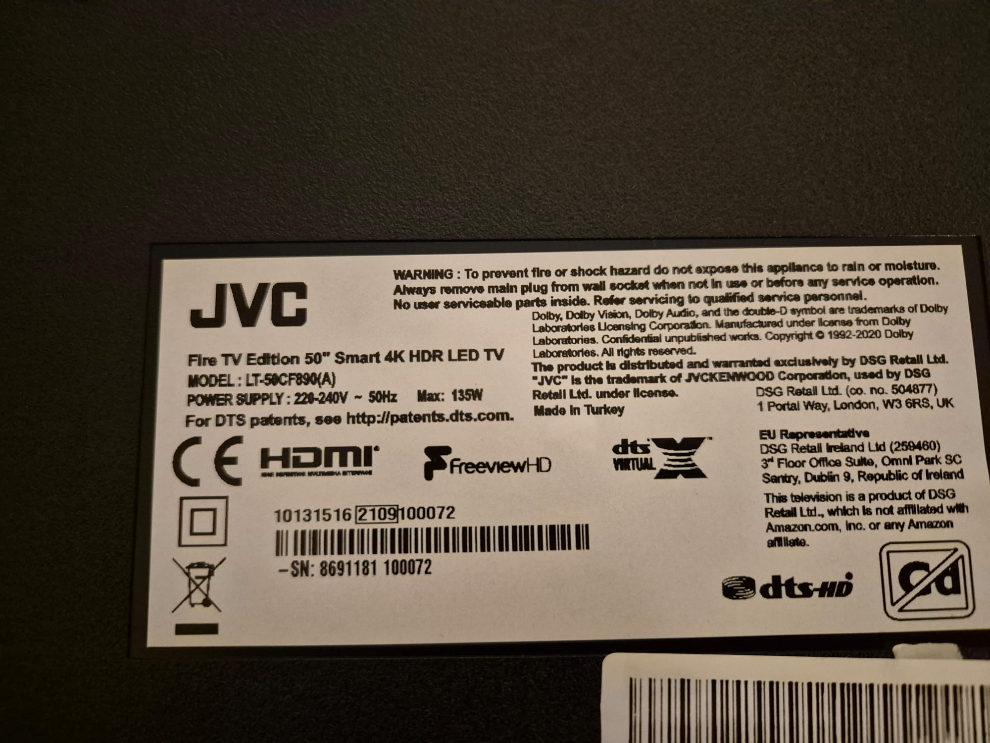JVC LT50CF890 Stuck in Boot Loop: Firmware Update or Mainboard Replacement?