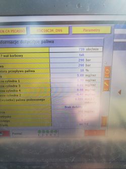 [Rozwiązano] Citroen C4 Picasso - brak mocy, błędy, obroty silnika ...