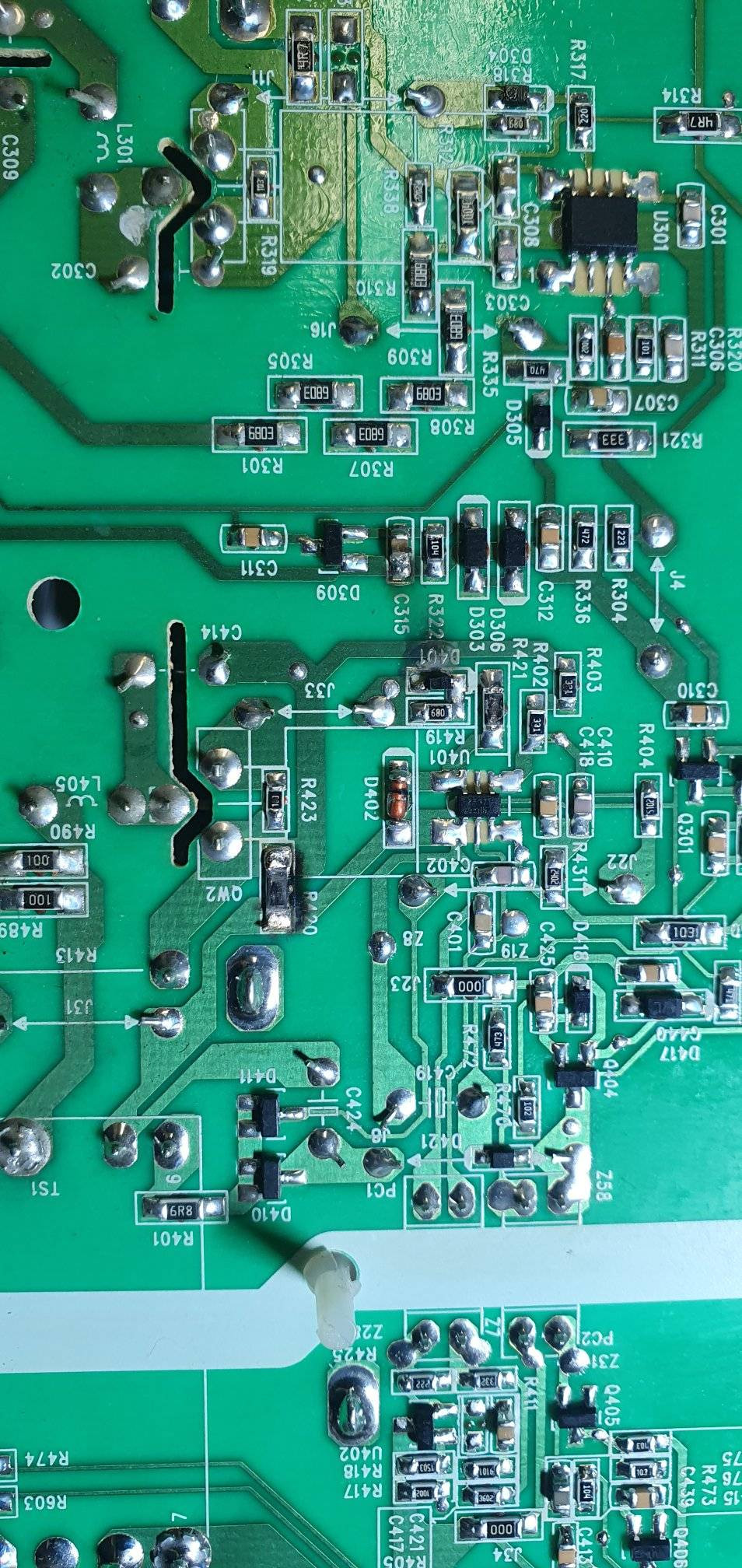 40-L141W4-PWC1CG: Identyfikacja elementów płyty źródła - oporniki ...