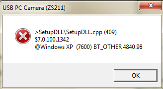 Problemy ze strewonikami kamery internetowj apollo ac-518 (win7)
