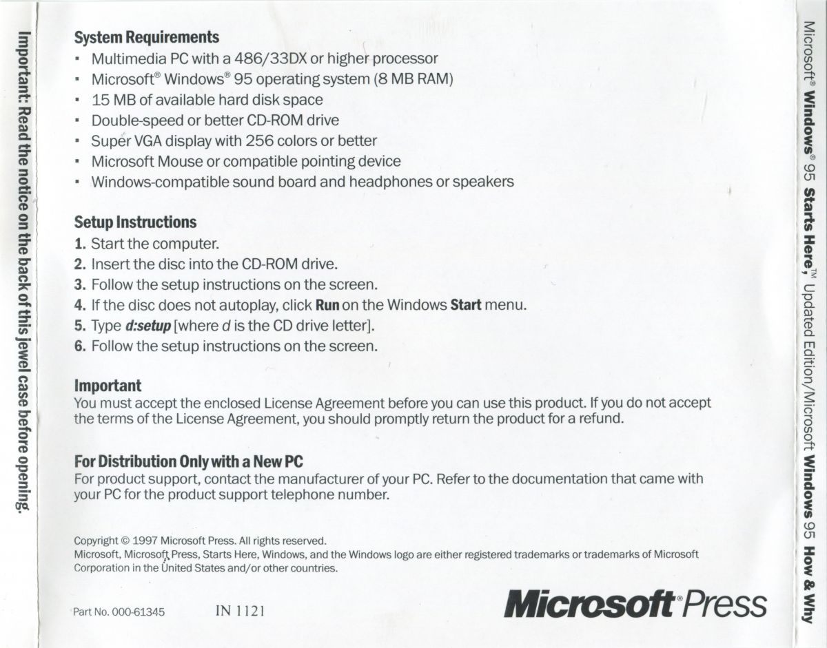 Windows 95 - pudełko wersji BOX - elektroda.pl