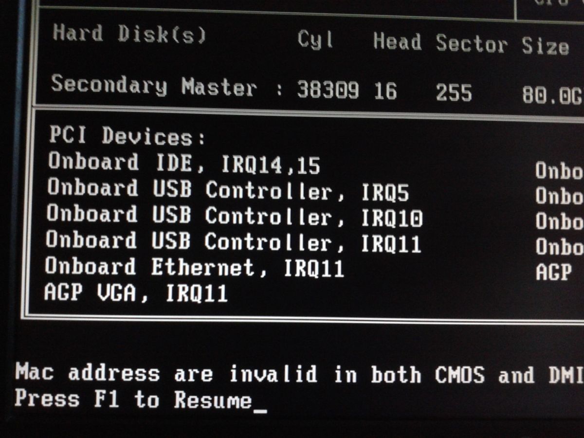 [Rozwiązano] Błąd bootowania po instalacji BIOSu - AsRock K7VT4A PRO ...