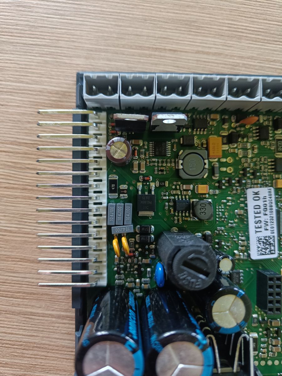 Identyfikacja uszkodzonego elementu centrali Nice RBA3 Robus