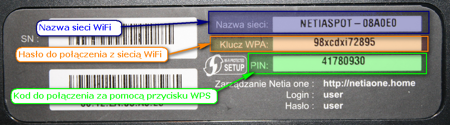 Karta WIFI ciągle pobiera adres sieciowy z routera Netia