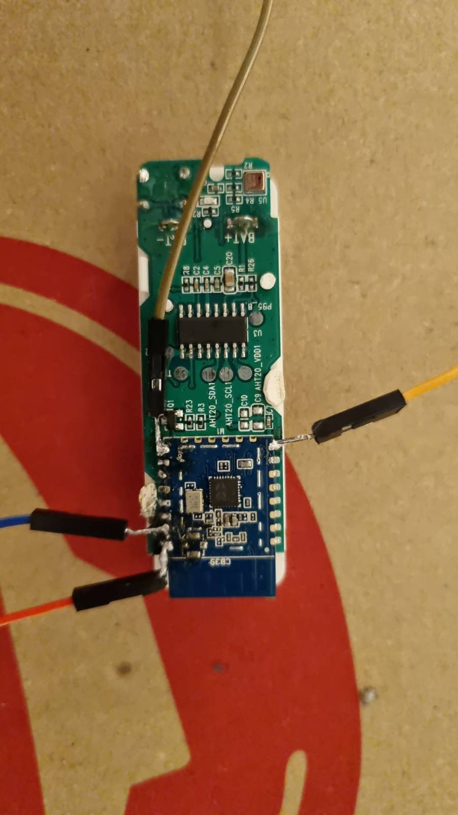 BK7231N/CB3S Tuya generic battery powered temperature and humidity ...